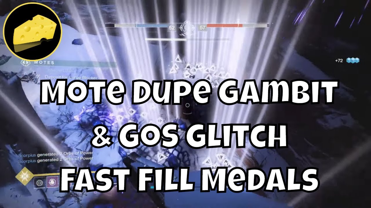 Mote Dupe Gambit and Garden Of Salvation Raid Glitch - Fast Fill Medal ...