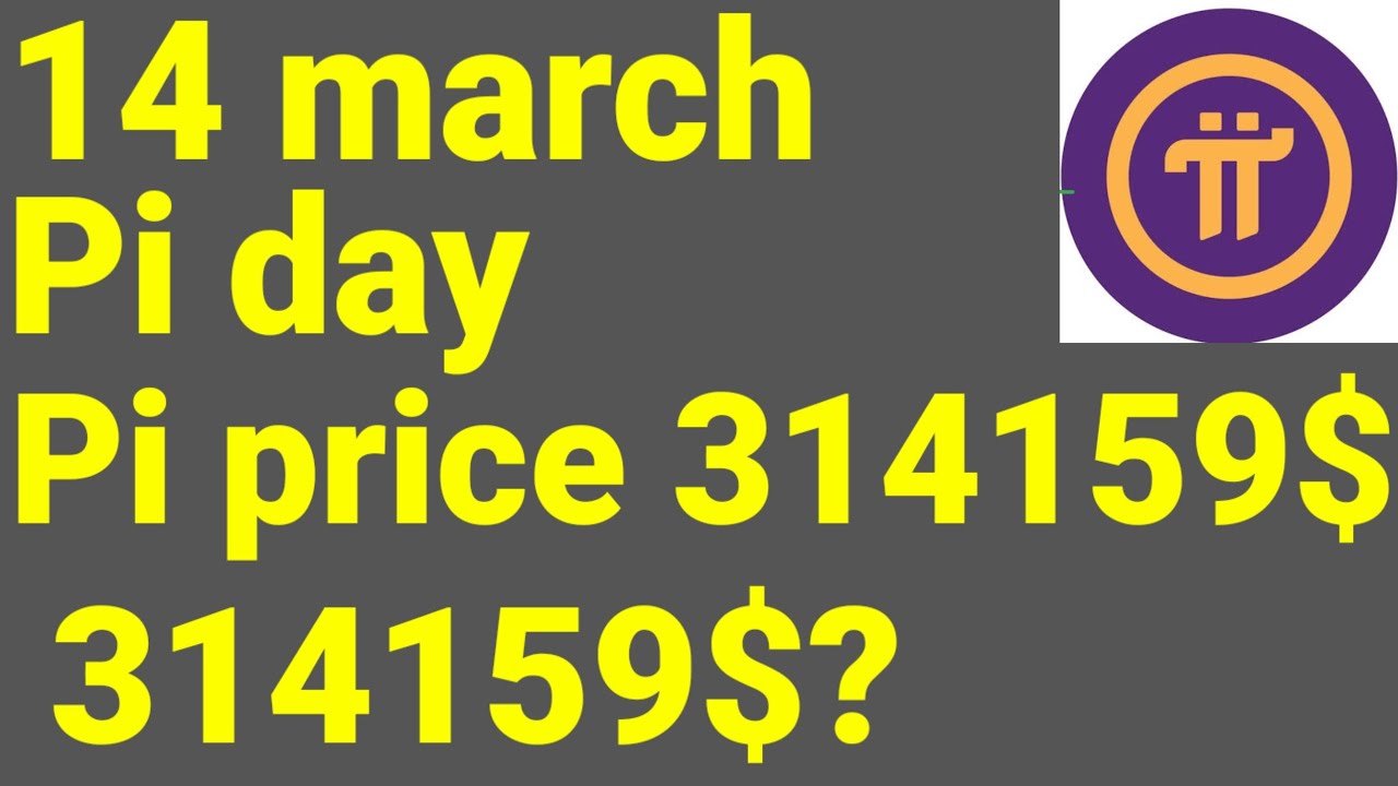 Pi coin price 314159? - YouTube