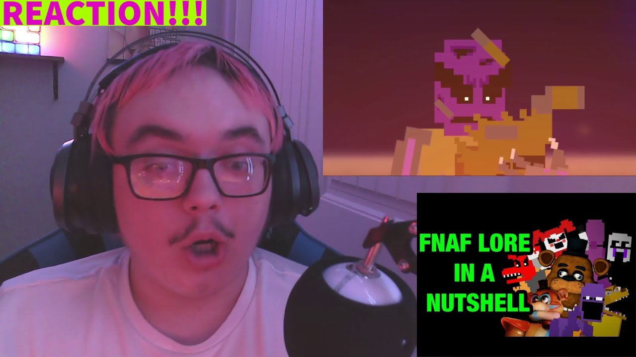 The entire FNAF lore in a nutshell animation [Complete] REACTION!!! - YouTube