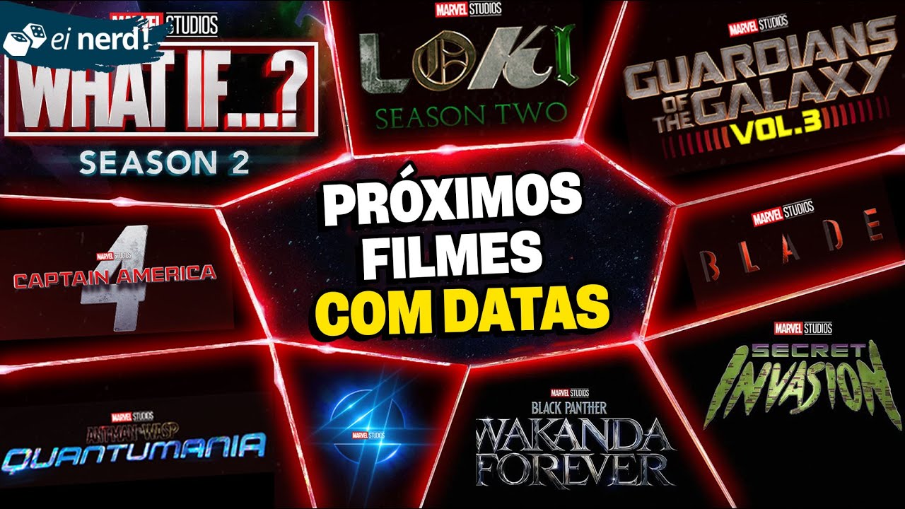 TODOS OS PRÓXIMOS FILMES DA MARVEL COM DATAS ATUALIZADAS - YouTube