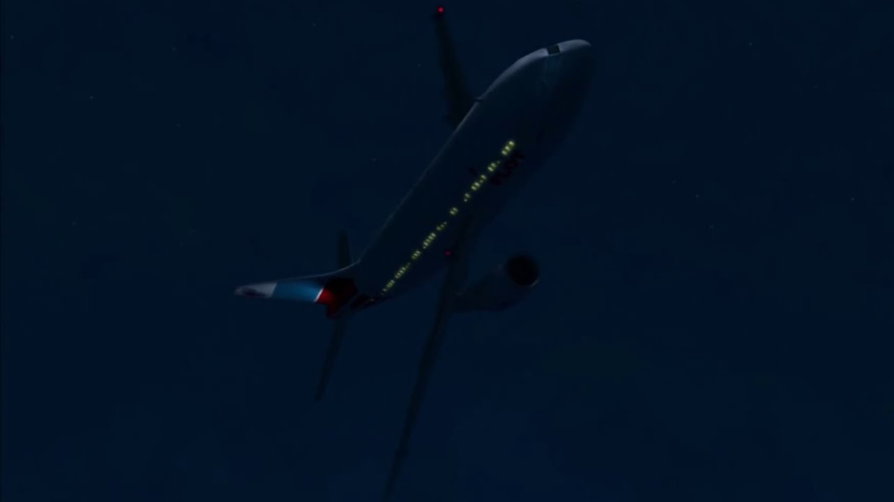 Aeroflot Flight 593 - Crash Animation - YouTube