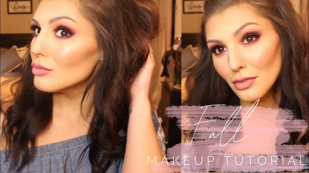 Fall makeup tutorial - YouTube