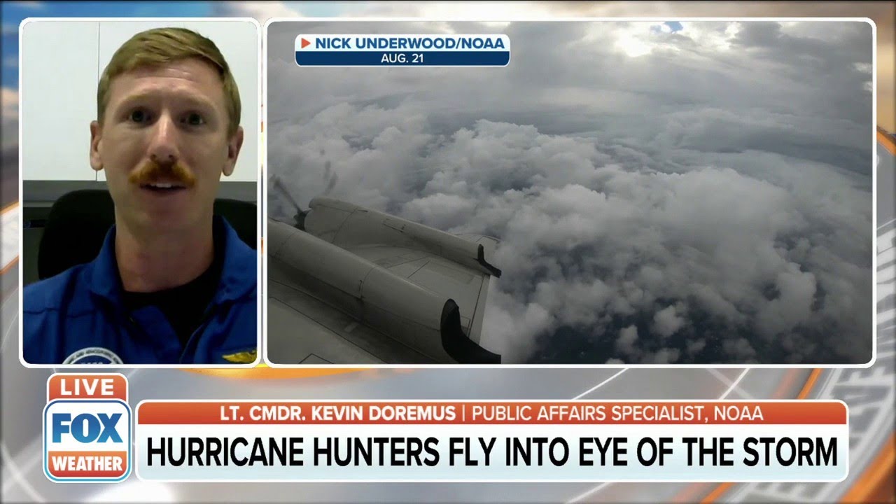 Flying Into The Eye Of A Storm With Hurricane Hunters - YouTube
