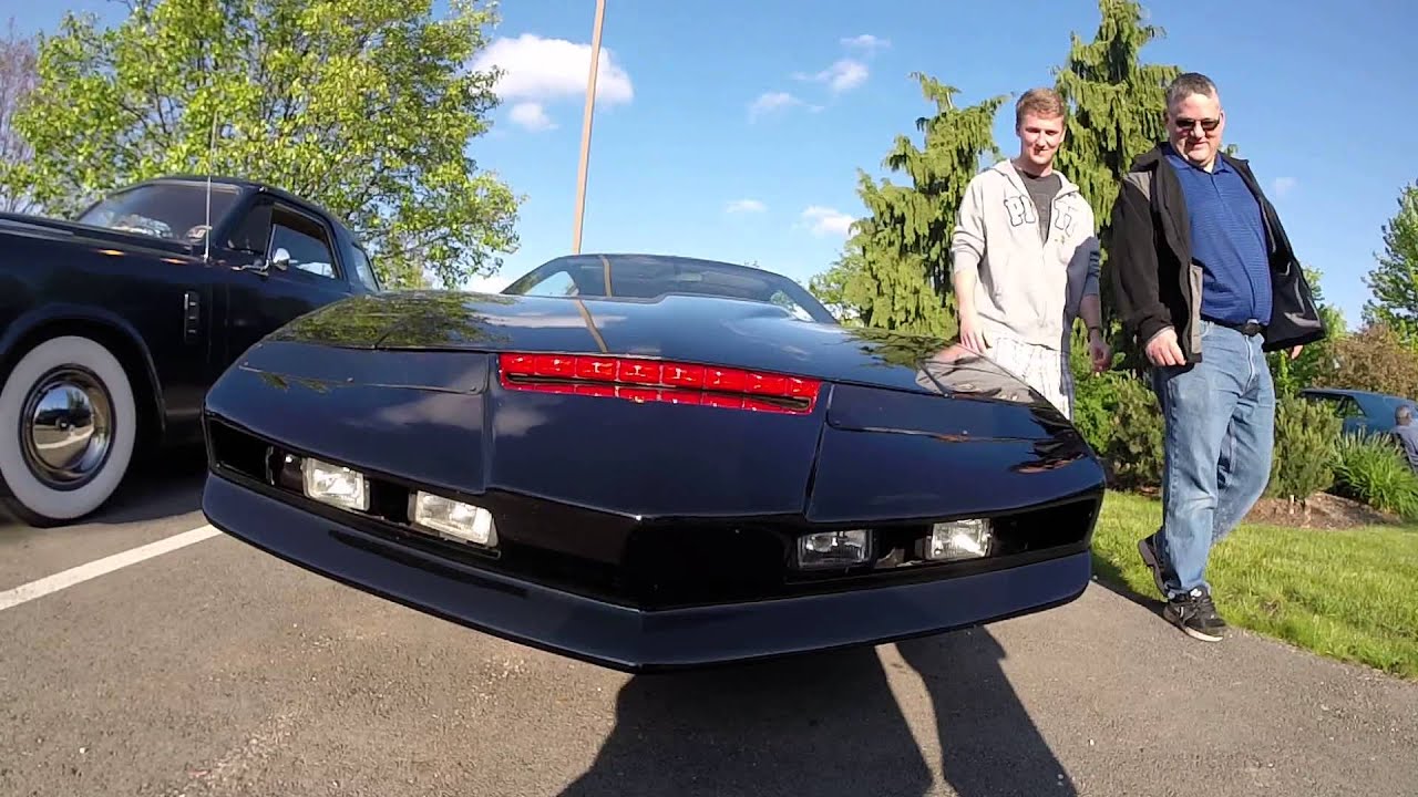 KITT at car show - YouTube