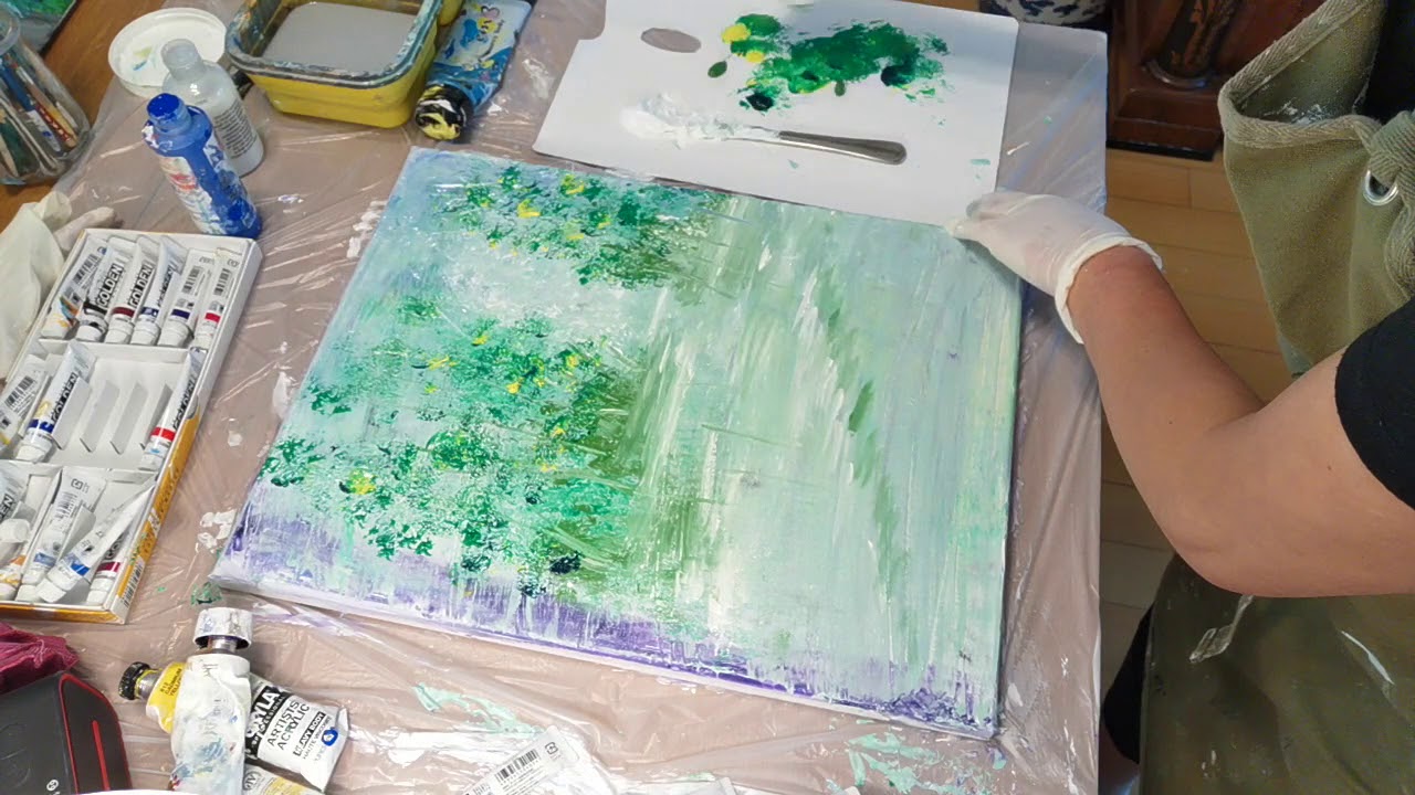 demonstration painting - YouTube