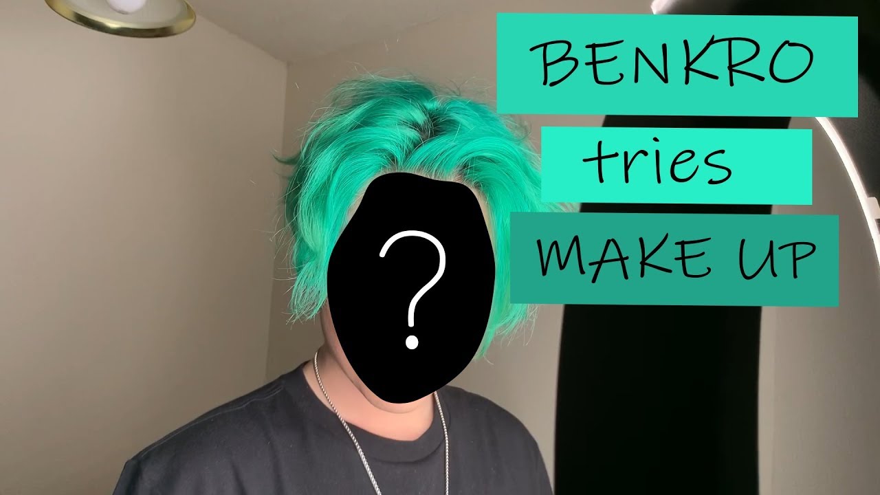 BENKRO TRIES MAKEUP!! WAS A MISTAKE. - YouTube
