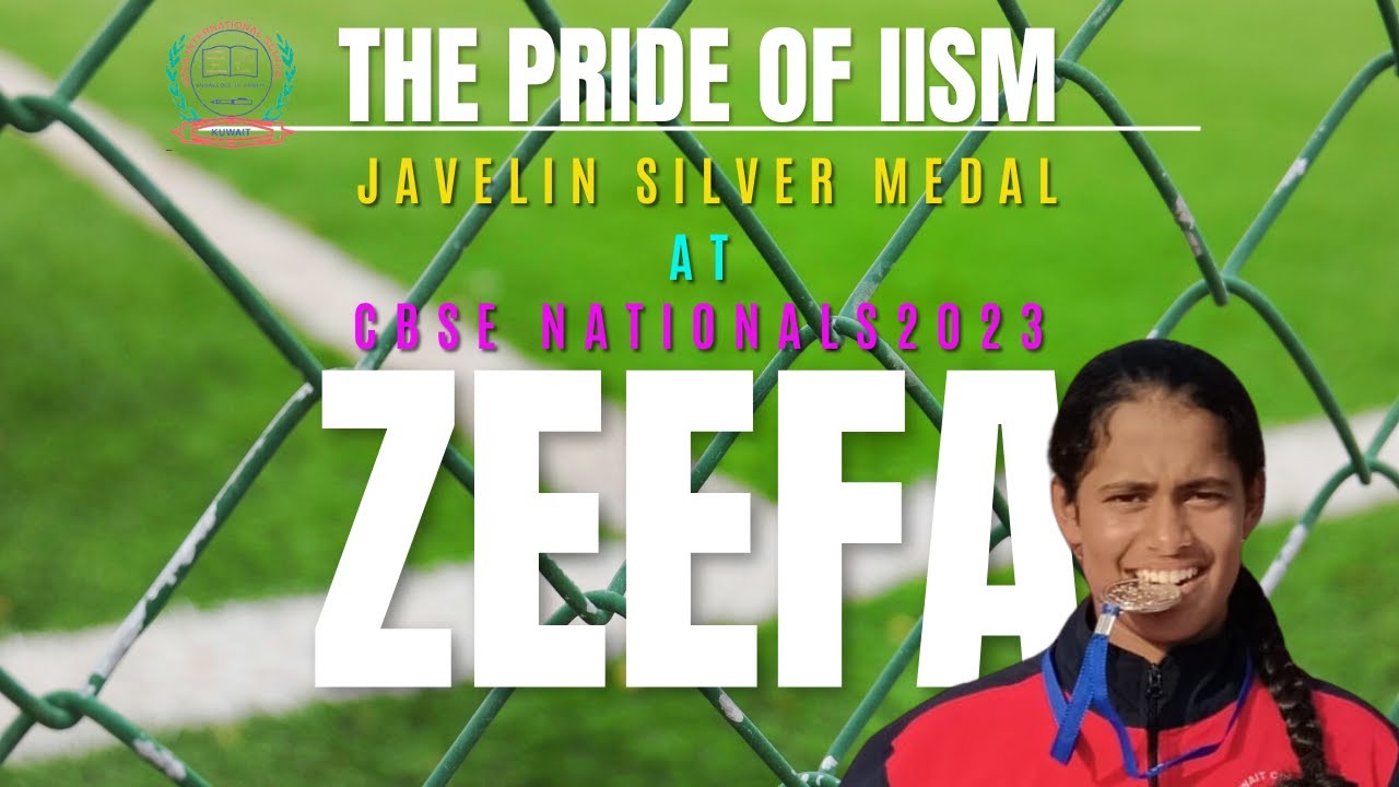 Zeefa Azeem Jilani The Pride of IISM | Silver Medalist in Javelin throw ...