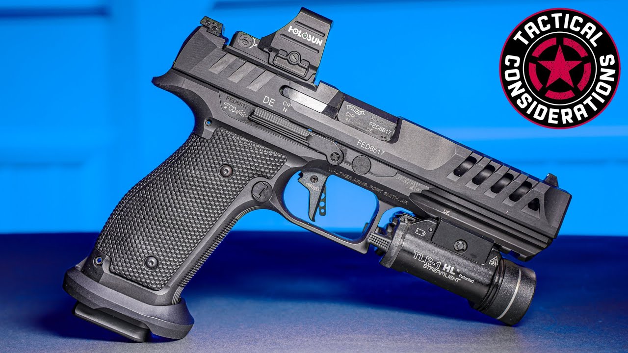 HOLY Banger! Walther PDP Match Steel Frame Vs Polymer - YouTube