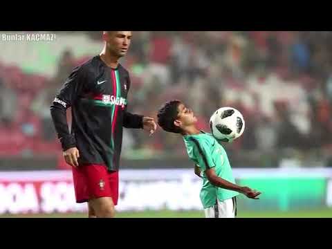 Messi nin oğlu vs Ronaldo nun öğlu?dünyayı kim yönetecek