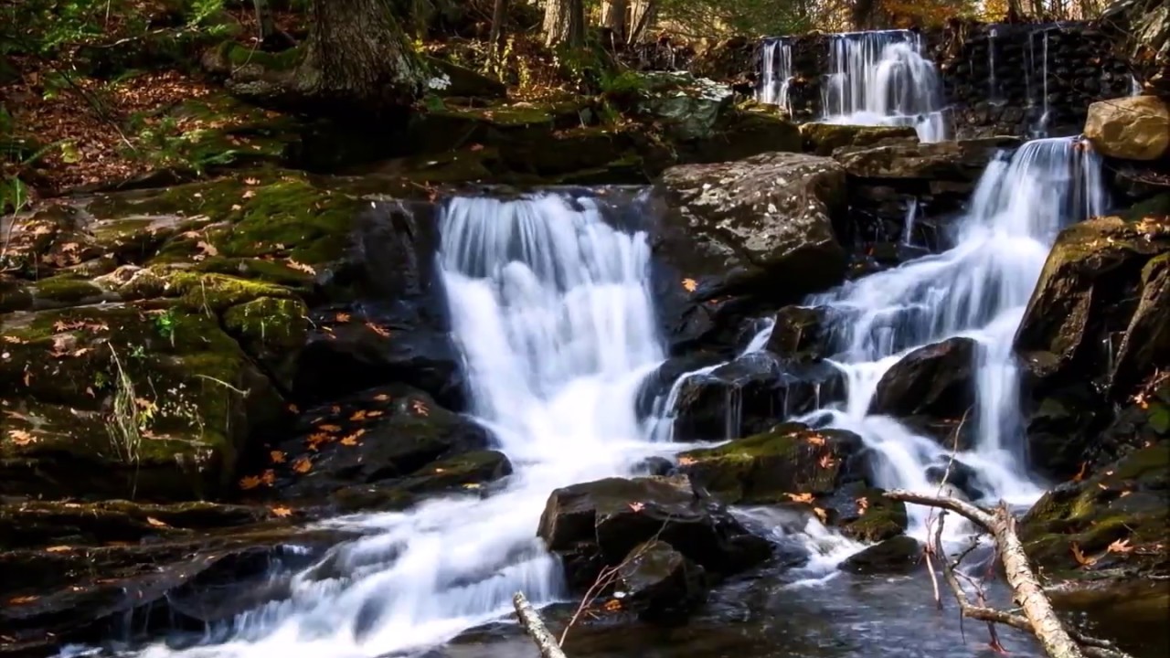 Cascade Road Falls New Milford Connecticut - YouTube