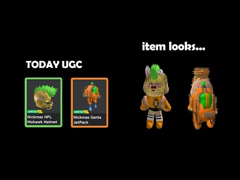 Free Limited UGC - Santa JetPack (finished🚫) - YouTube