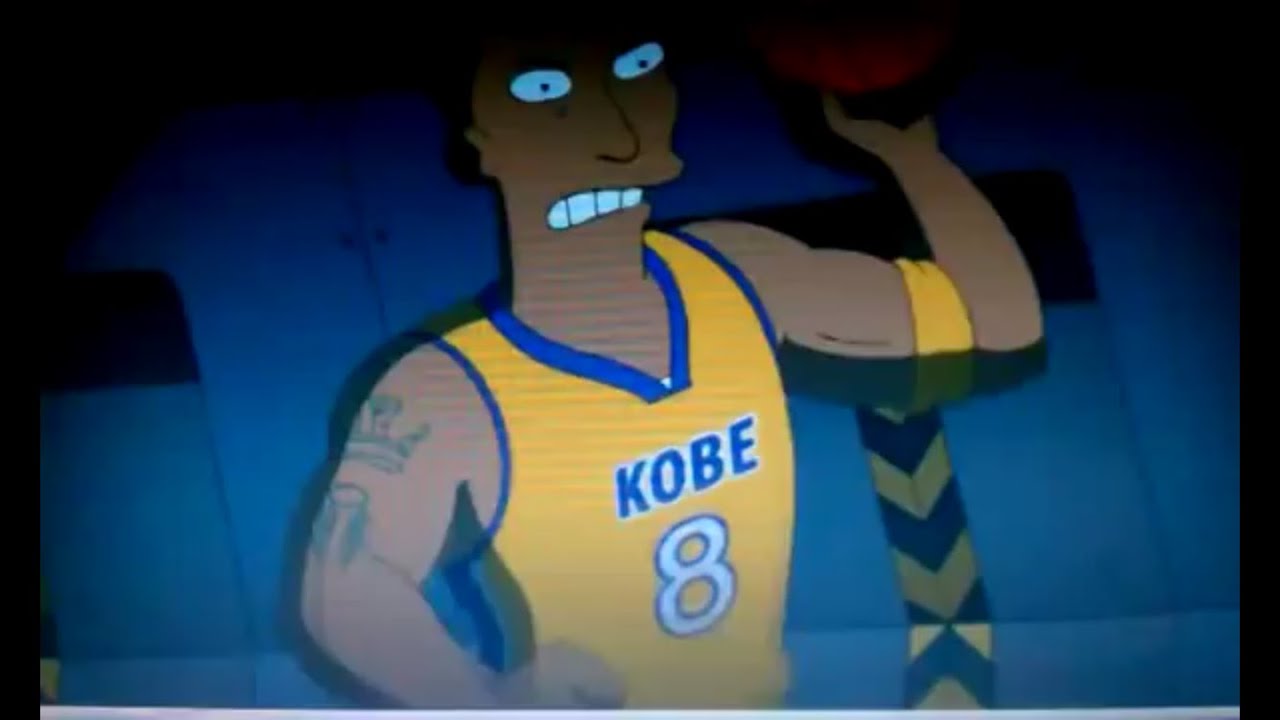 Les Simpsons ont prédit la mort de Kobe Bryant - YouTube