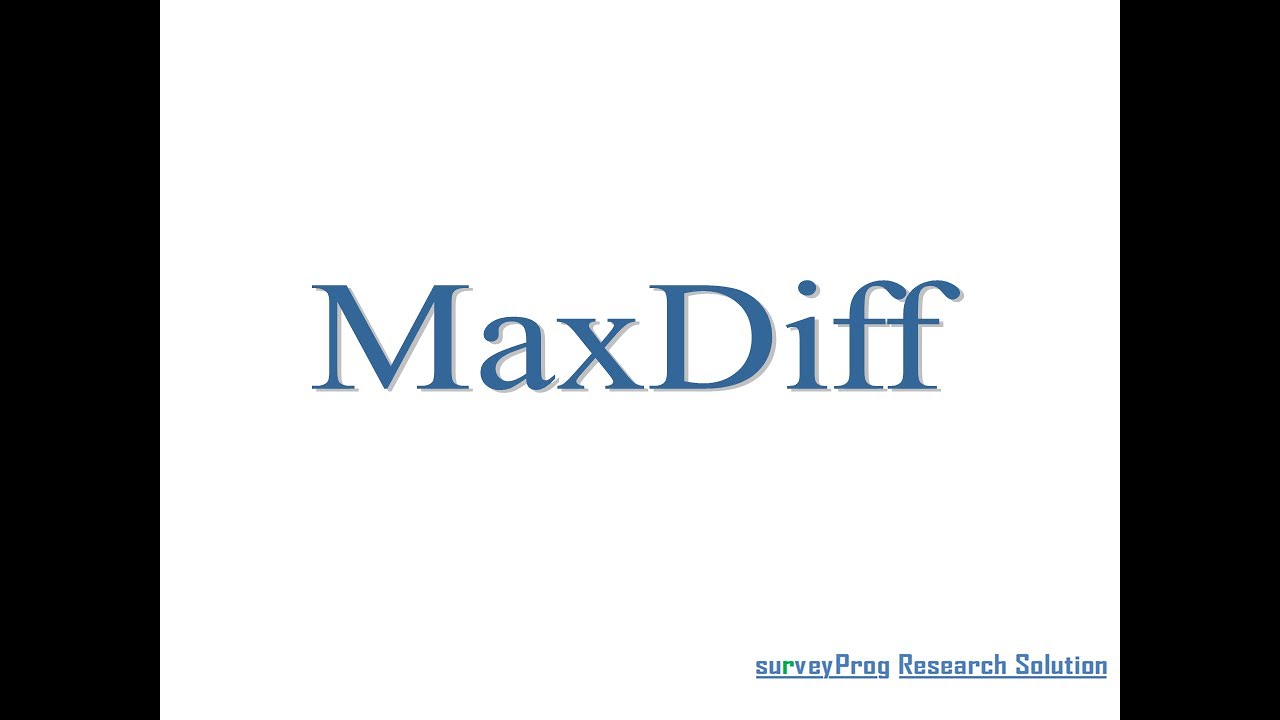 11 MAXDIFF - YouTube