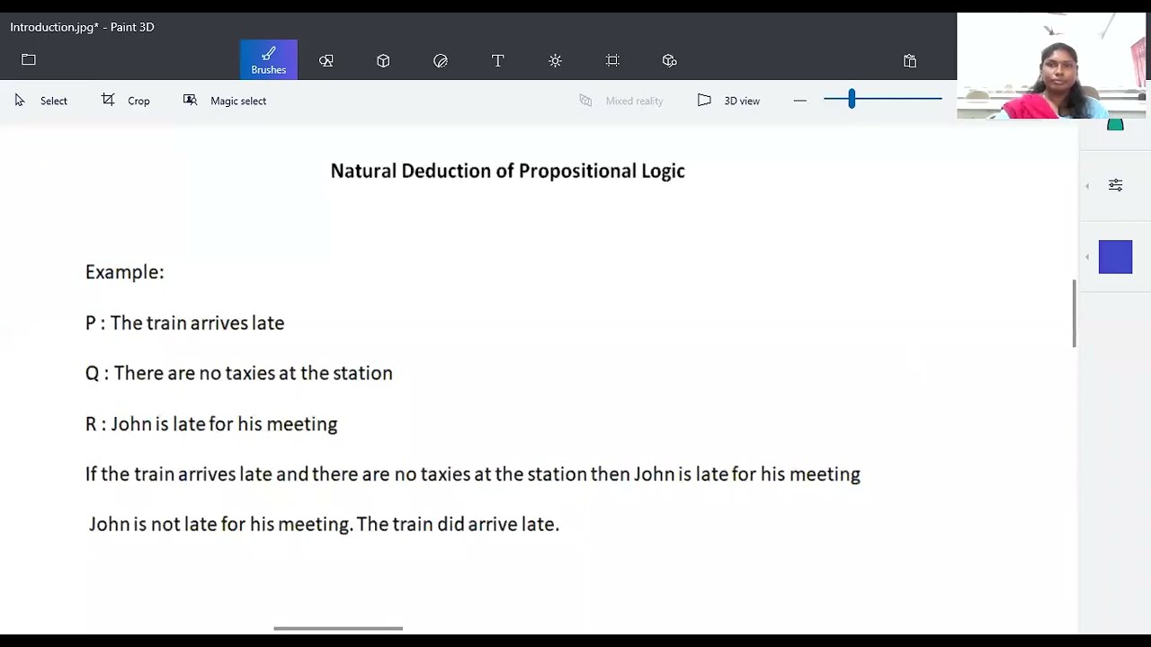 Computational Logic - Introduction to natural deduction by Deeba Kannan ...
