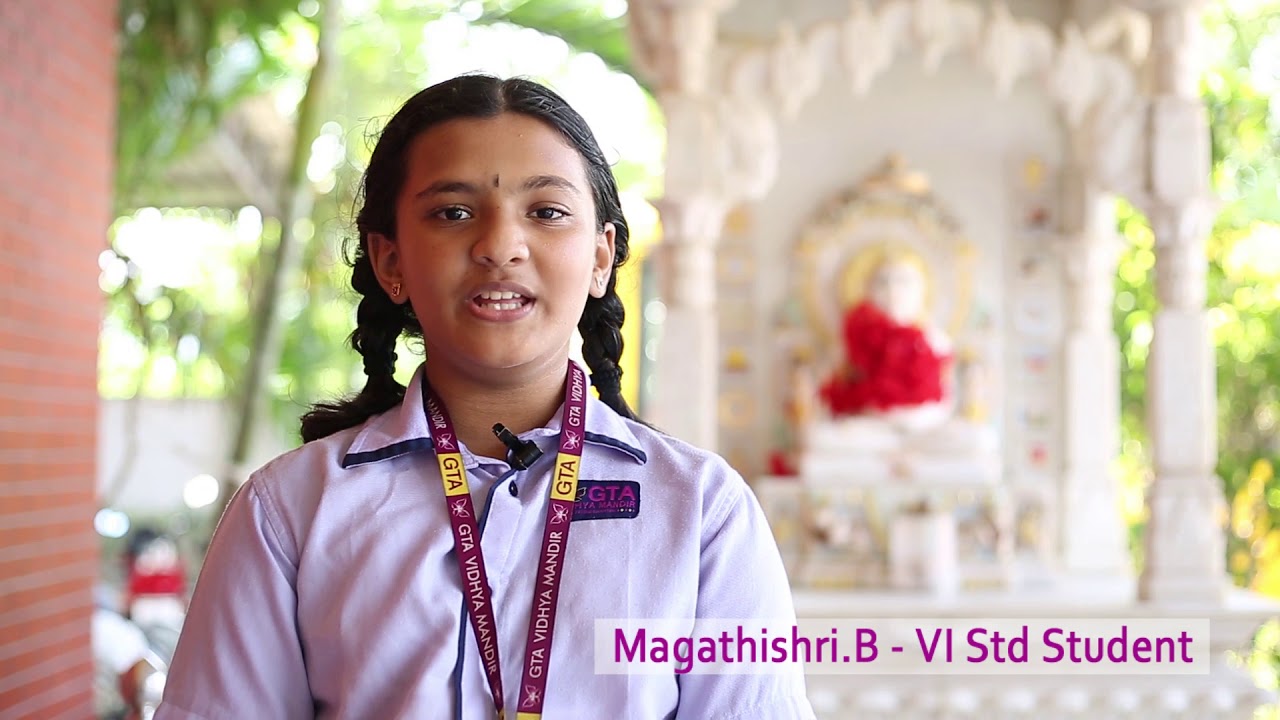 GTGI: Dreams are becoming true :) | Magathishri B VI Std | GTA Vidhya ...