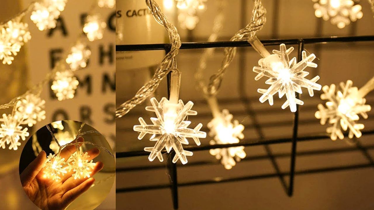 snowflake led light || LED Color changing Wall Light - YouTube