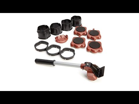 Mega Movers Furniture Moving Disks - YouTube