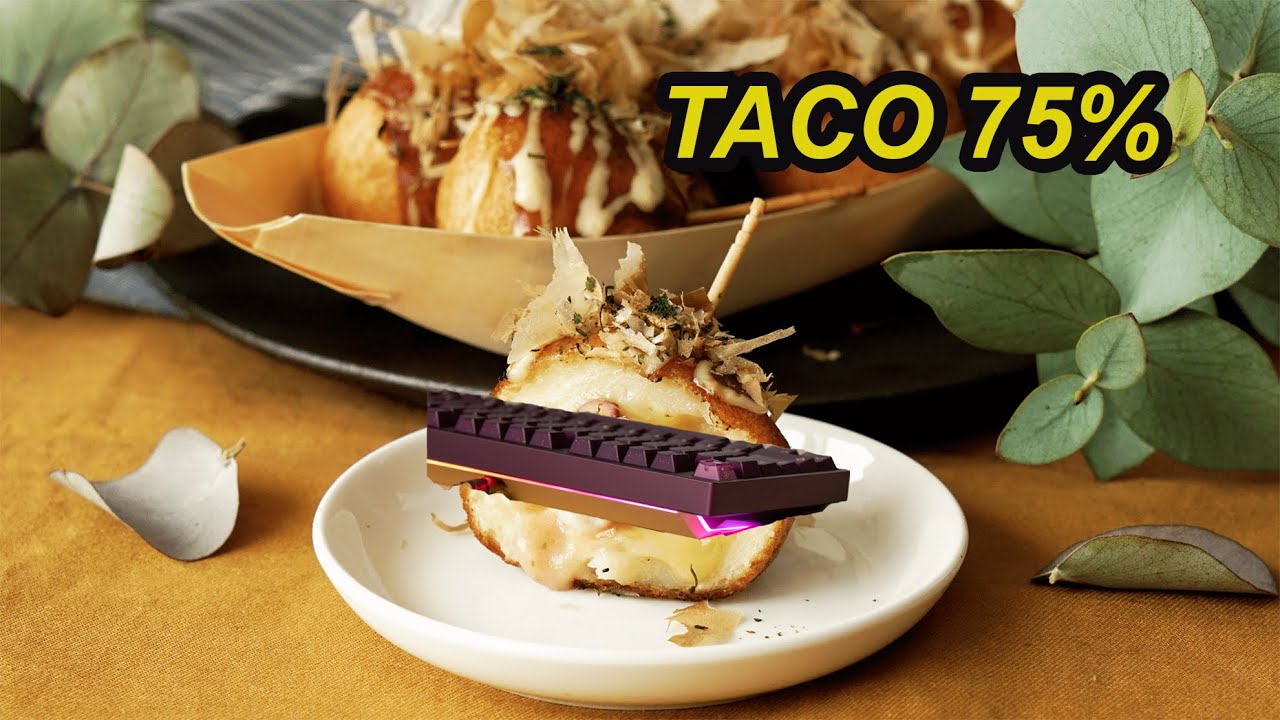 Taco 75% - Phím Mới Nhất Của Nhà KBDfans - YouTube