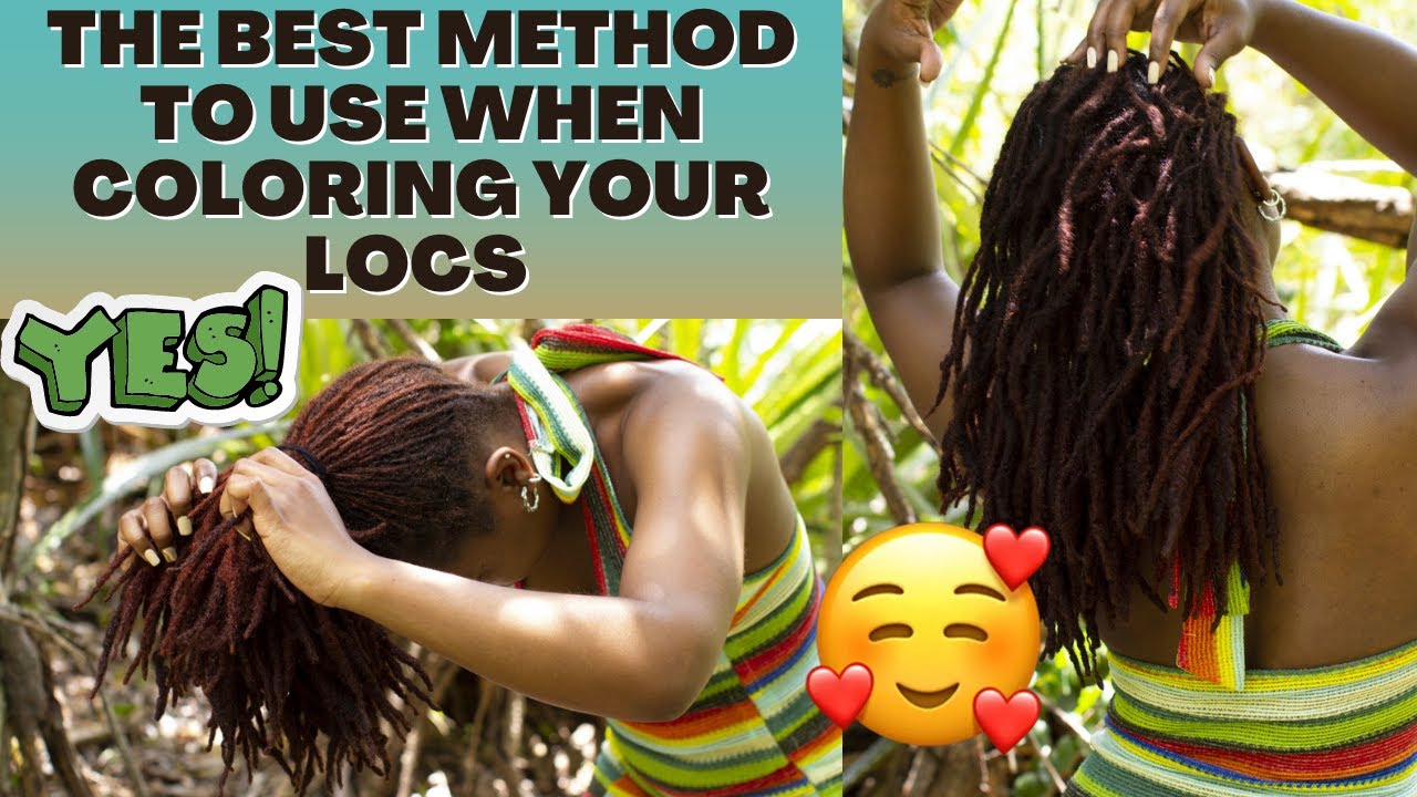 HOW TO APPLY COLOR TO LOCS | RECEIVE AMAZING RESULTS USING THIS ...