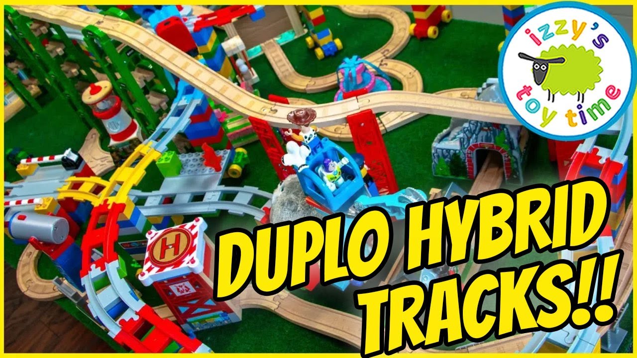 DUPLO Trains Meet Thomas & Friends 🚂 Epic Track Builds! - YouTube