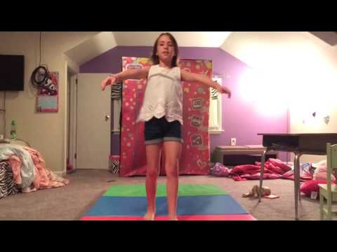 My first video+ The ABC Gymnastics Challenge - YouTube