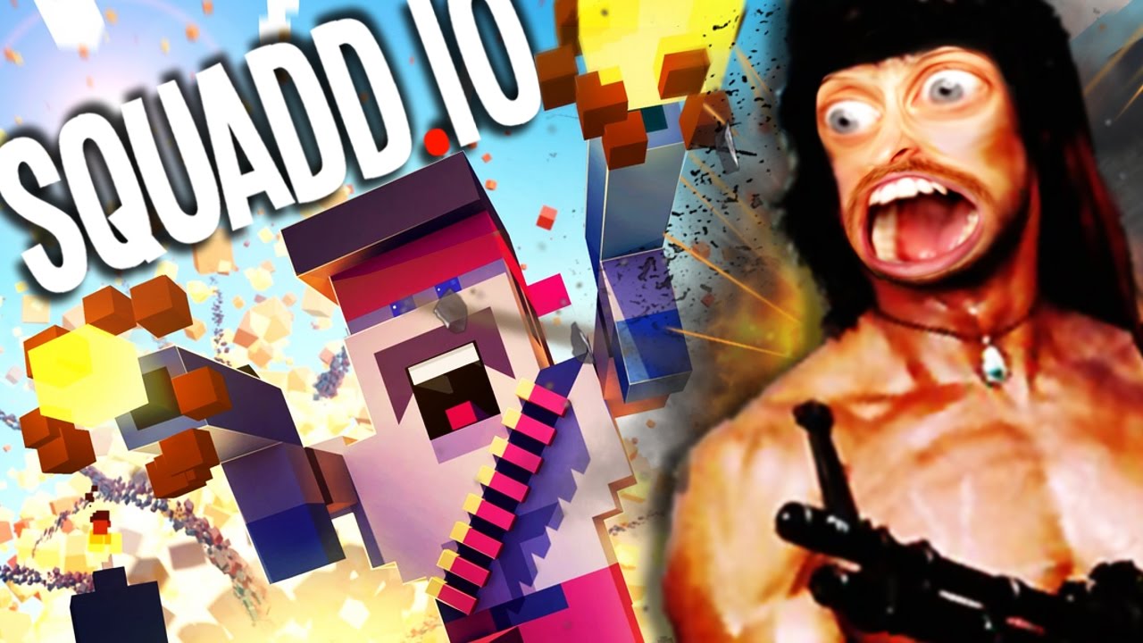 WANNABE RAMBO BECOMES WORLDS #1 RANKED SOLDIER!? • Squadd.io Gameplay - YouTube