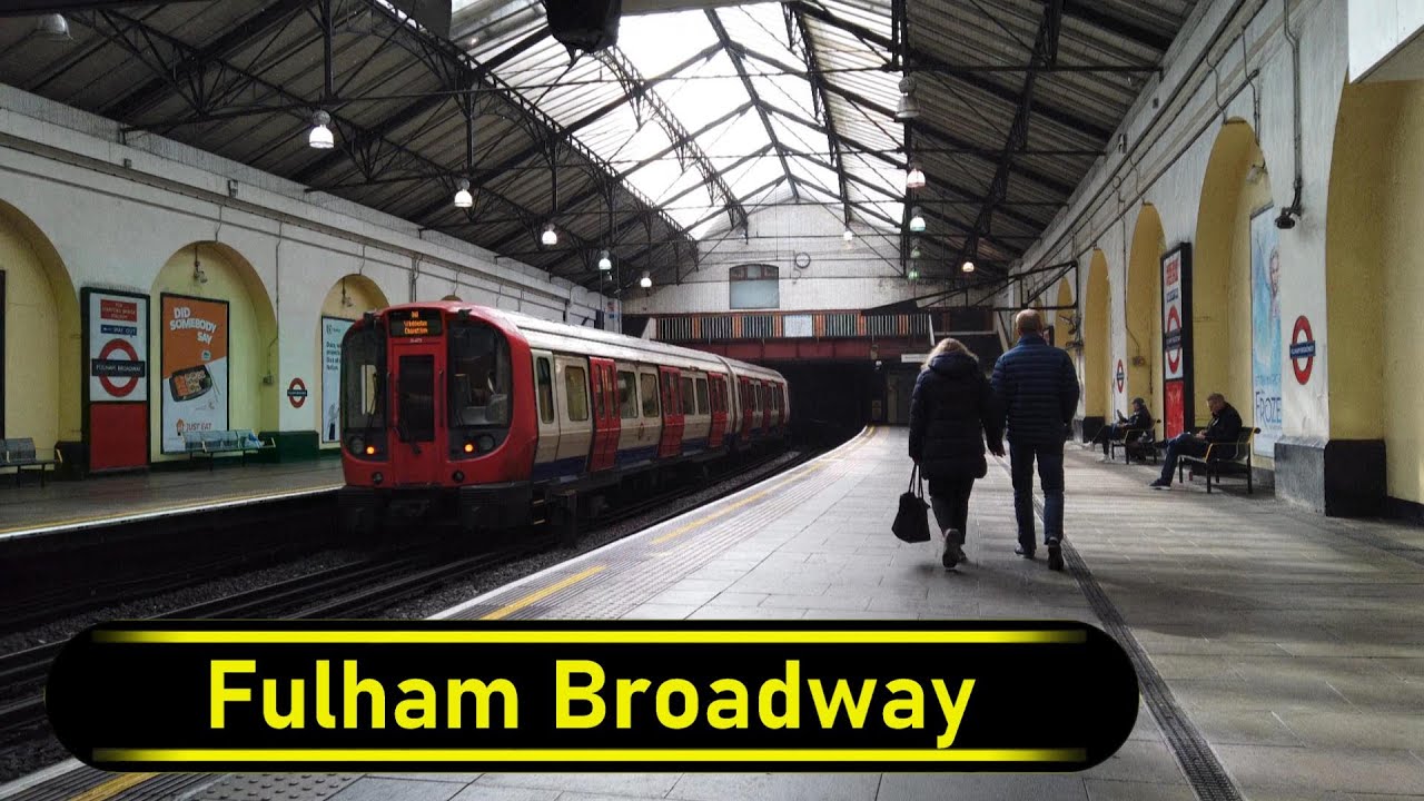 Tube Station Fulham Broadway - London 🇬🇧 - Walkthrough 🚶 - YouTube