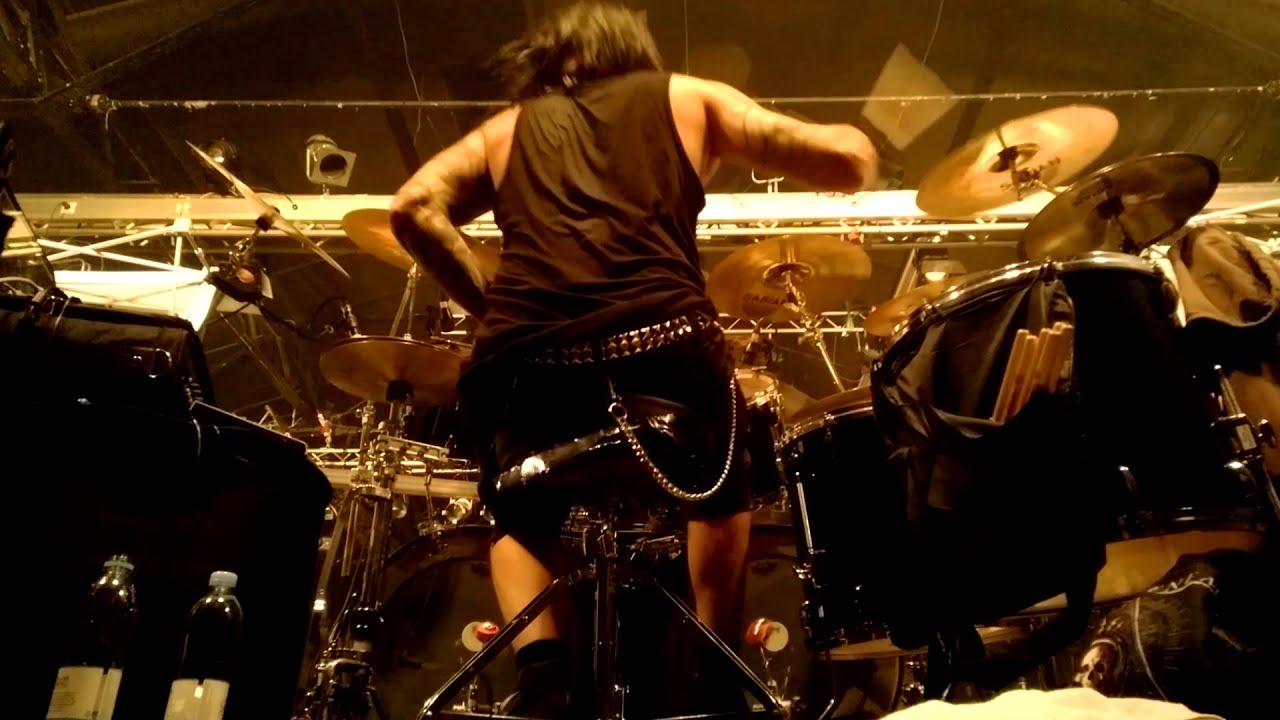 Daniel Erlandsson (Arch Enemy) DrumCam - As The Pages Burn - YouTube