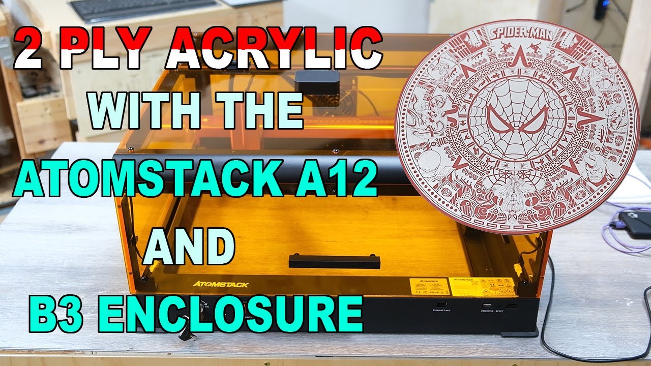 Atomstack B3 enclosure review and test. - YouTube