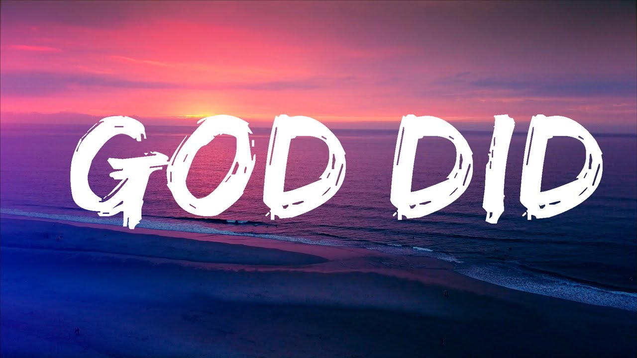 DJ Khaled - GOD DID (Lyrics) ft. Rick Ross, Lil Wayne, Jay-Z, John ...