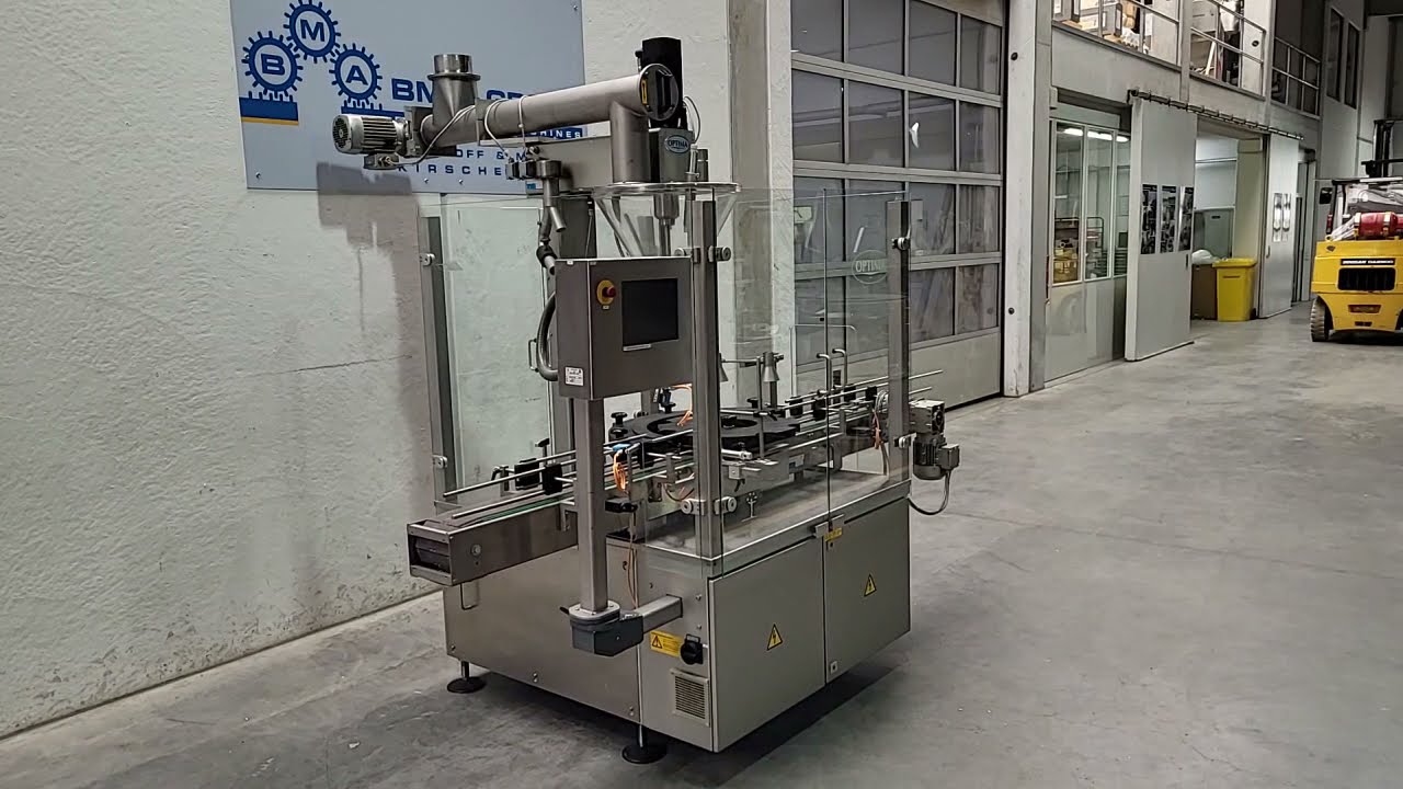 Powder auger filler, make Optima, type FC2/SD2, year 2005, our item ...