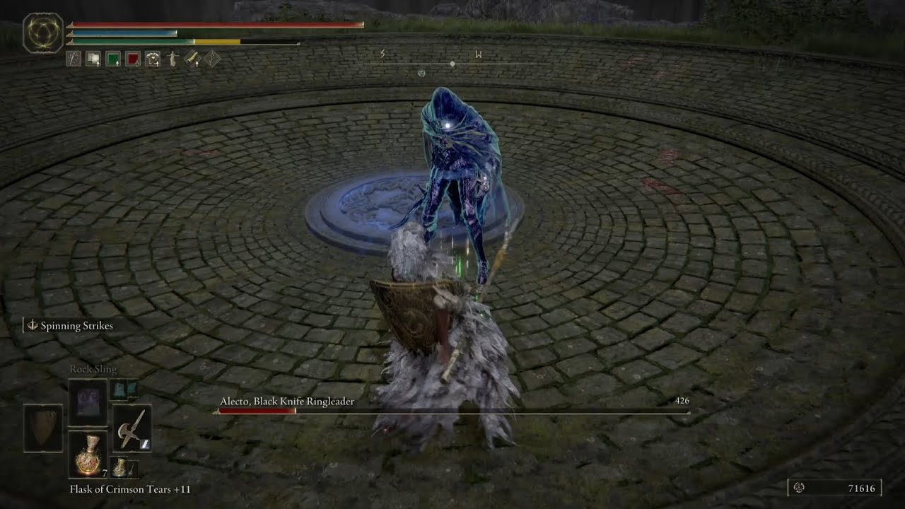 Elden Ring - Alecto, Black Knife Ringleader in Ringleader's Evergaol ...