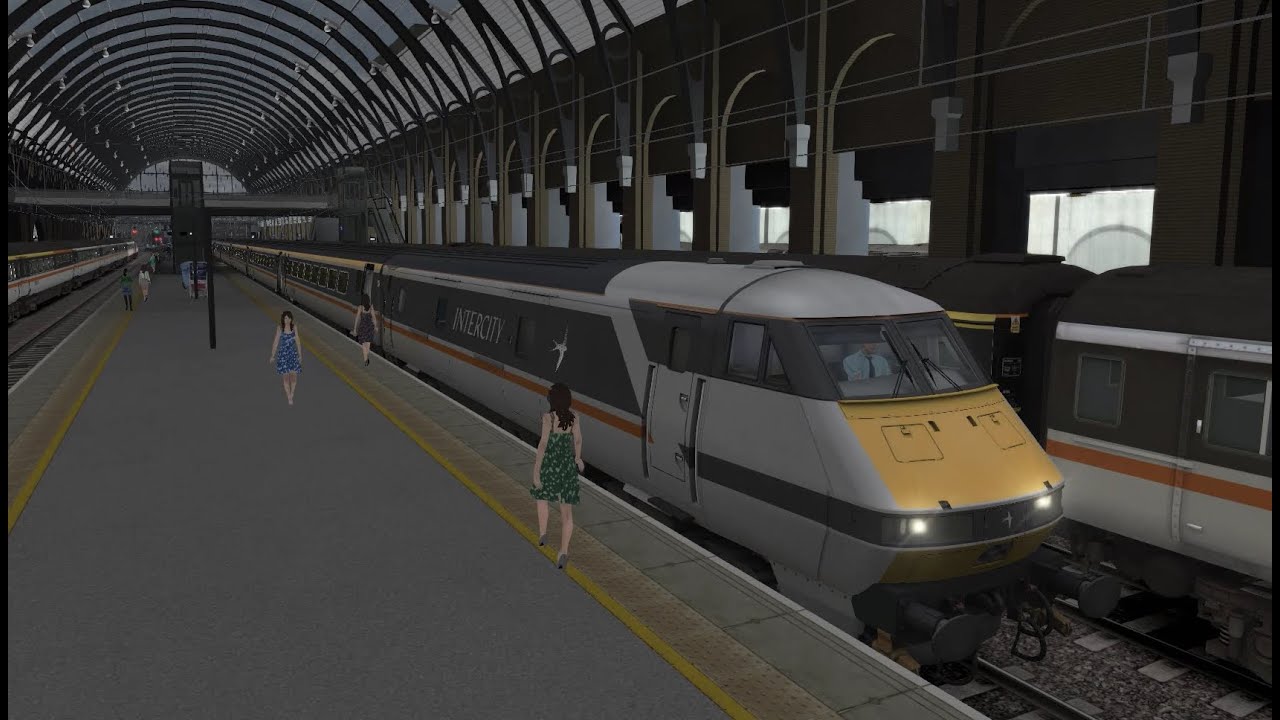 Train Simulator 2016. On time alteration. IC 225 Class 91 Inercity ...