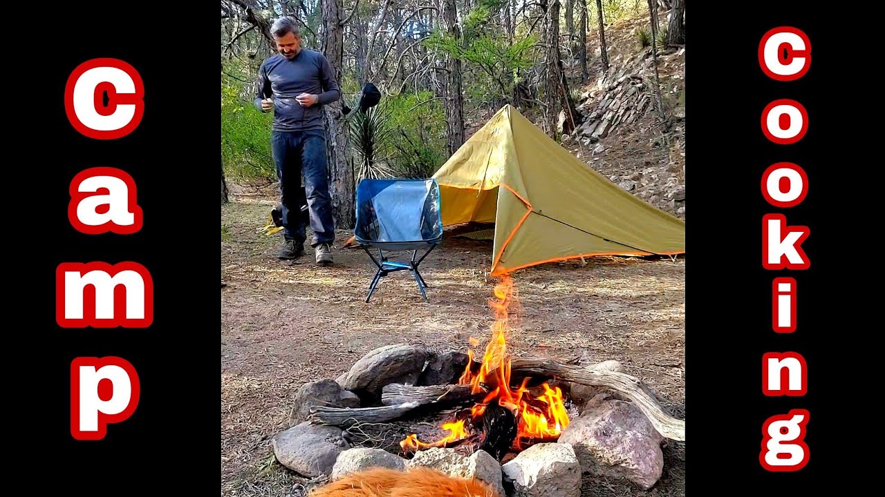 Camp Chicken Wings & Fried Potatoes || Tarp Camping In MÉXICO - YouTube