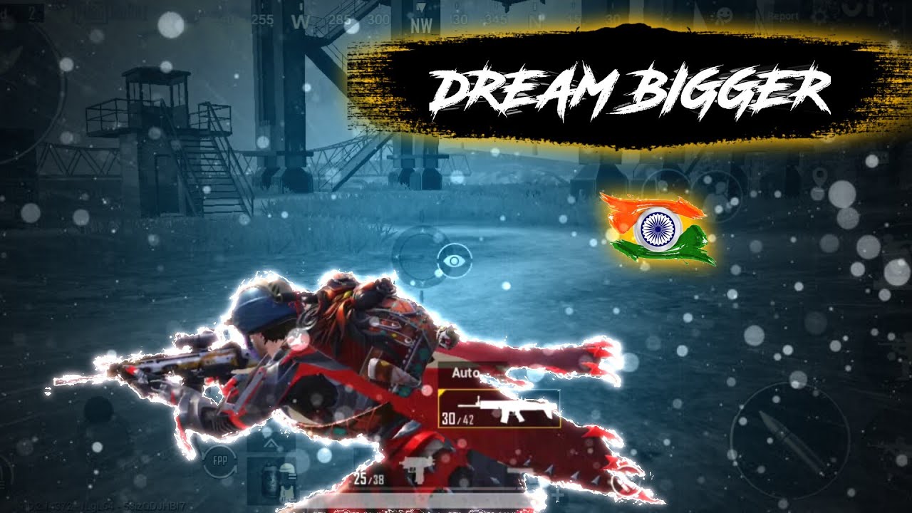 // DREAM BIGGER TO ACHIEVE 🇮🇳 // BNG GAMING // K20 pro PUBG GAMEPLAYS ...