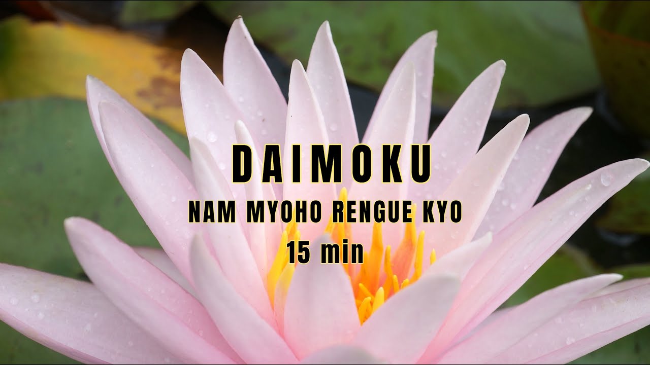 DAIMOKU NAM MYOHO RENGUE KYO 15 min - YouTube