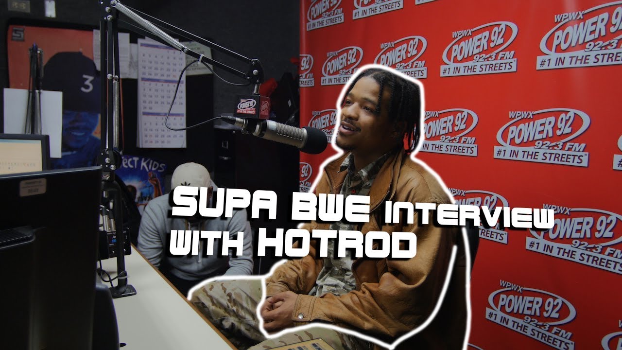 SUPA BWE Interview in The LitPit W/ HotRod | POWER 92 CHICAGO | Dir ...