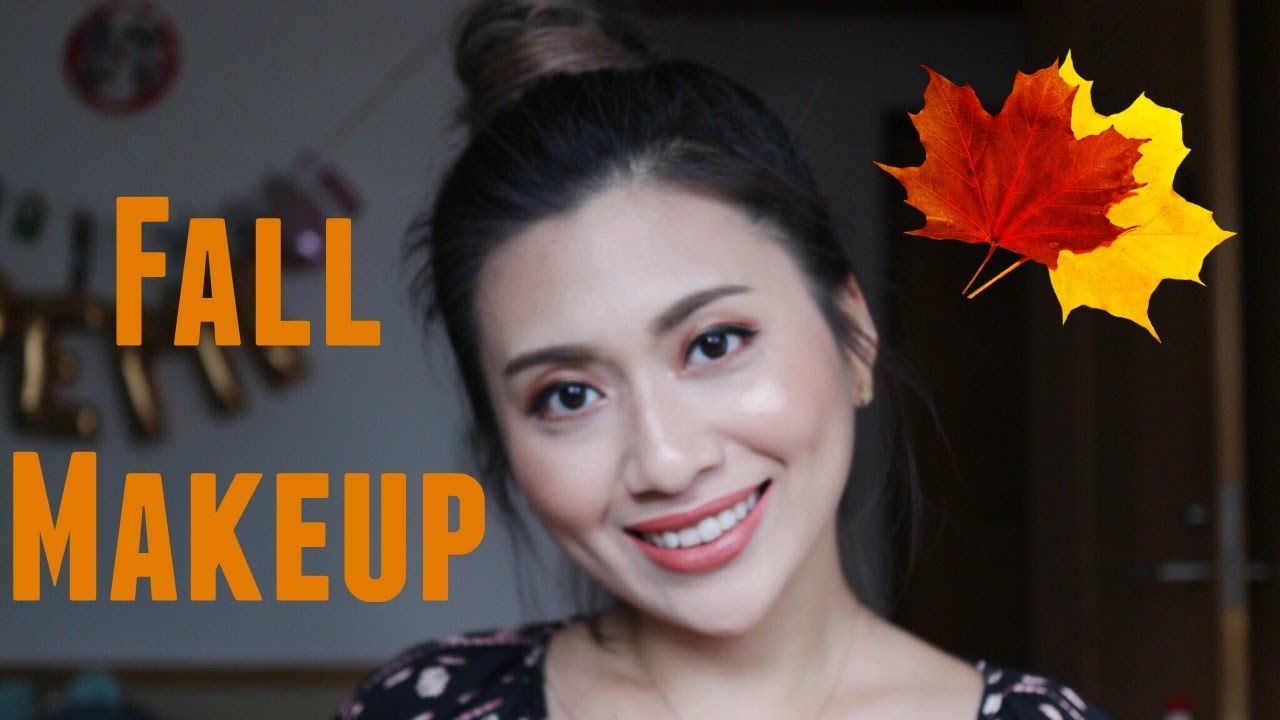 Fall Autumn Makeup Tutorial｜我的秋天日常橘感妝｜Demi Talk - YouTube