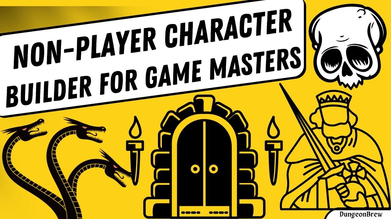 We Built an NPC Builder for Game Masters - YouTube