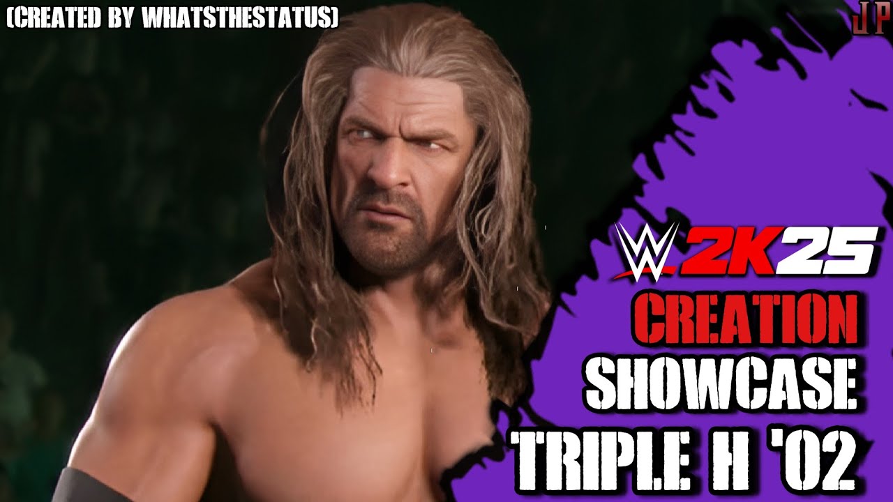 WWE 2K25 Creation Showcase: Triple H '02 | (Created by WhatsTheStatus ...