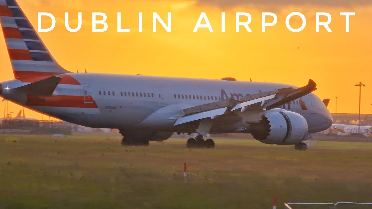 DUBLIN AIRPORT | PLANE SPOTTING 2023| LANDING AND TAKEOFF COMPILATION # ...