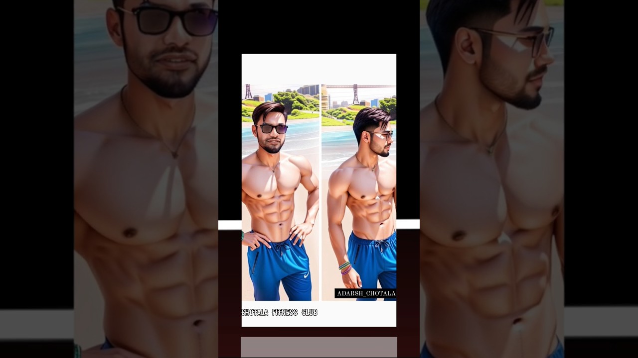 A.I. Bodybuilding Editing | 3D 6 Pack Abs | BodyBuider Avatar Photo ...