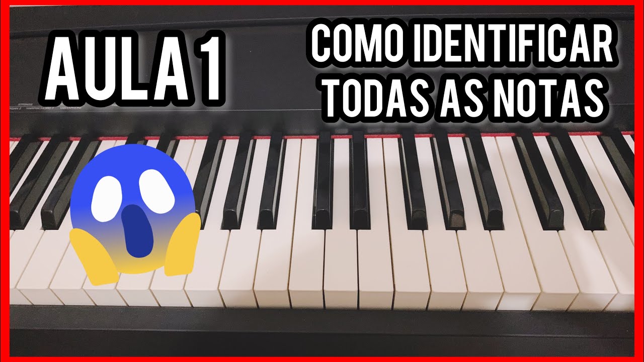 Piano AULA 1 | Teclas do piano | Como identificar (com exercício) - YouTube