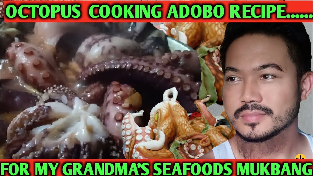 COOKING-OCTOPUS -ADOBO FOR GRANDMAS MUKBANG.Asmr - YouTube