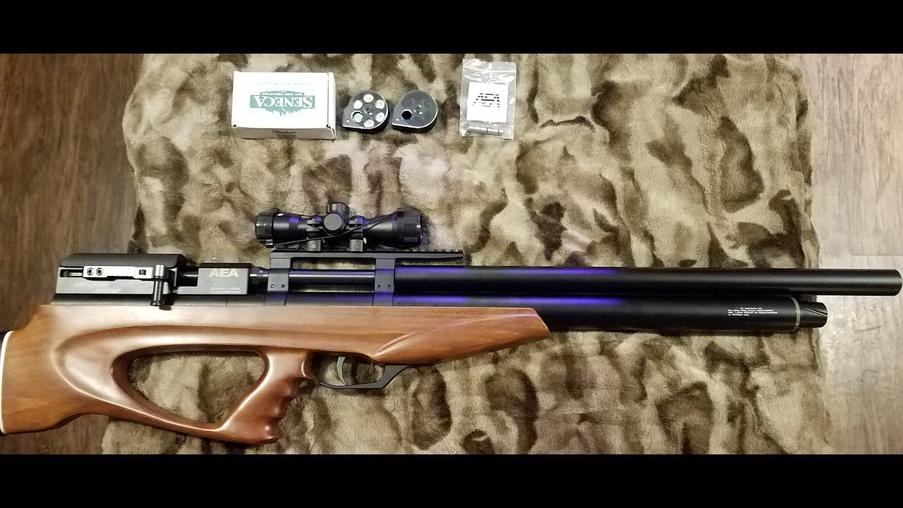 AEA challenger .50 cal first impressions - YouTube