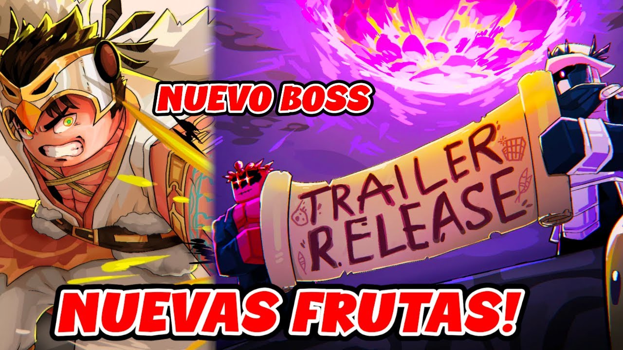 FECHA DE TRAILER Y UPDATE EN BLOX FRUITS! NUEVAS FRUTAS, BOSSES Y DEMAS ...
