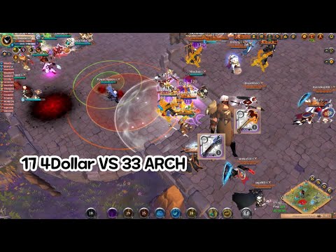 l 17 4Dollar VS IQ 30 ARCH 33 l Albion online - YouTube