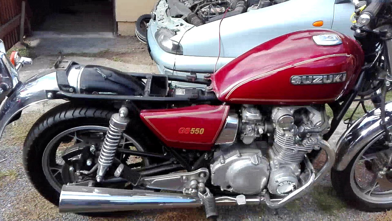 Suzuki GS 550 - YouTube