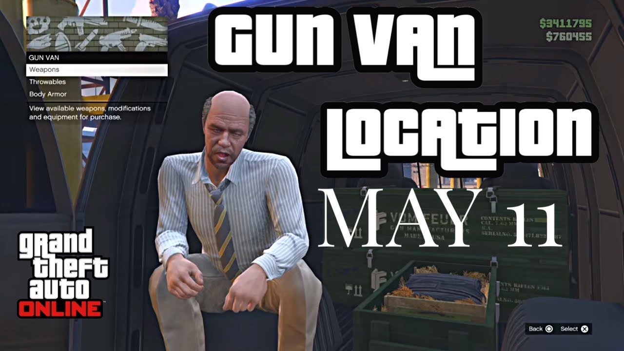 Gun Van Location Today | May 11 2023 | GTA 5 Online | Compact EMP ...