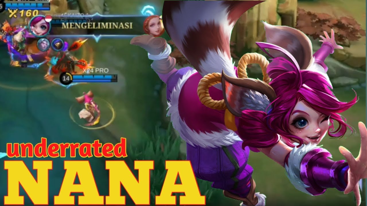 NEW NANA UNDERRATED DAMAGE INSAN || NANA MLBB || BEST BUILD TOP 1 ...